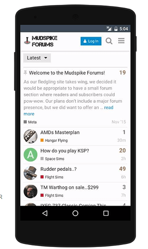 Mudspike Forum's Mobile Apps - Meta - Mudspike Forums