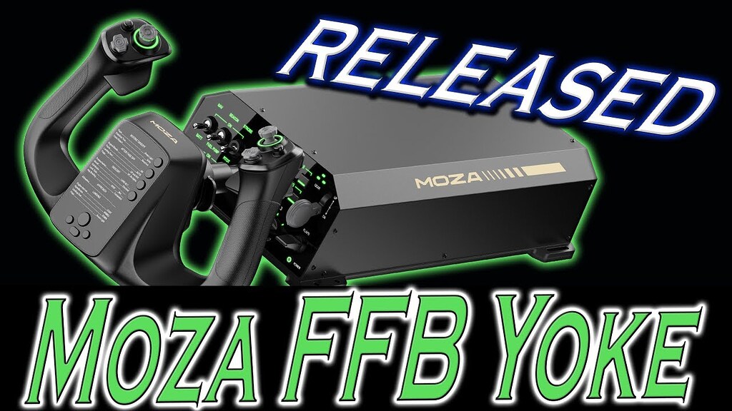 🚀 The New Moza Force Feedback Yoke System Review & Flight Test - Flight ...