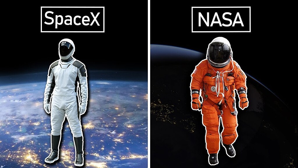 Spacesuits Reinvented | SpaceX vs NASA - Space - Mudspike Forums