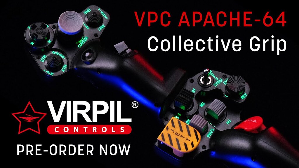 Virpil Apache Collective - DIY - Mudspike Forums